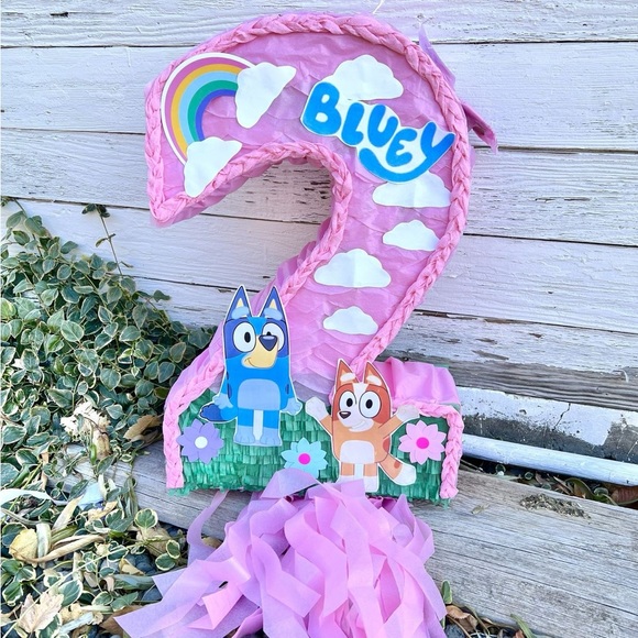 Other | Bluey Number Two Piata | Poshmark